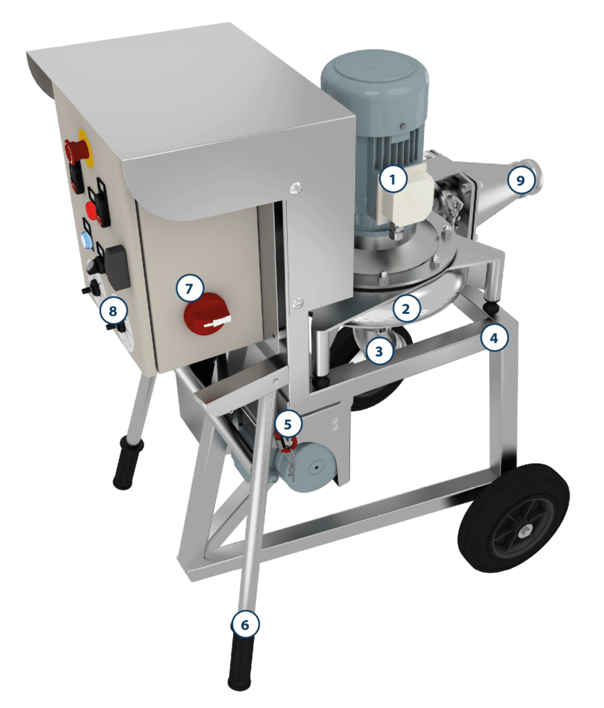 Pescamotion 10 Fish pump - Faivre Aquaculture