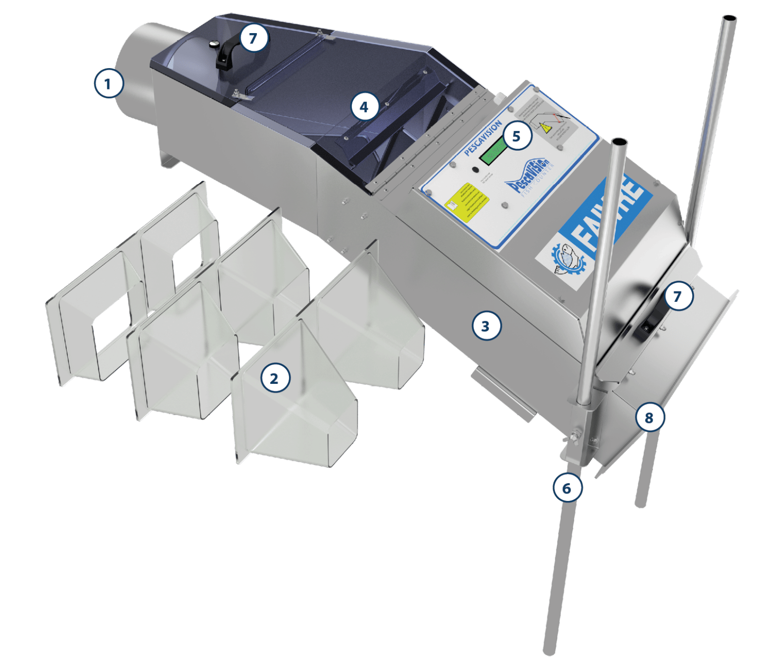 Pescavision 50 Fish counter - Faivre Aquaculture