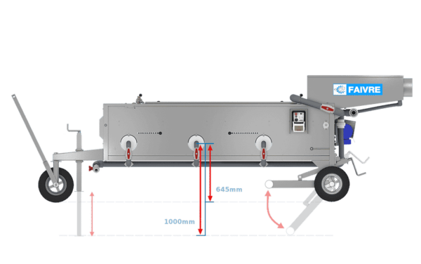 Helios 30 Fish grader - Faivre Aquaculture