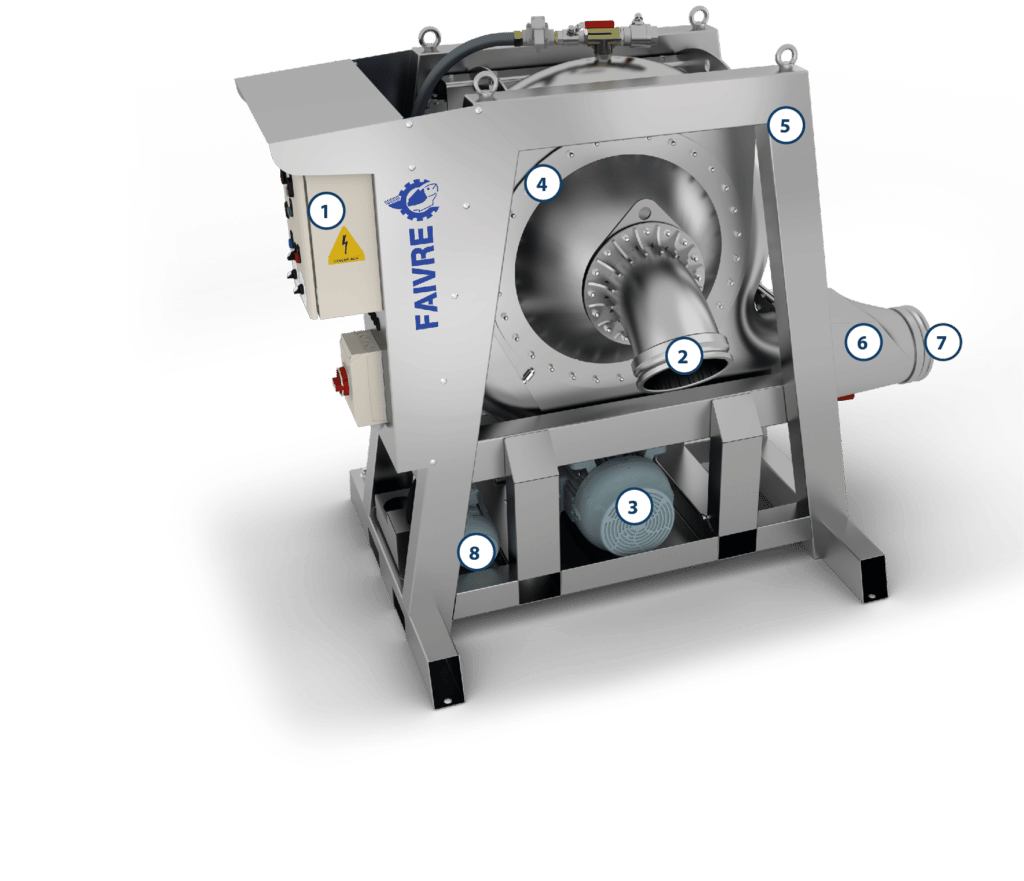 Pescamotion 50 Fish pump - Faivre Aquaculture