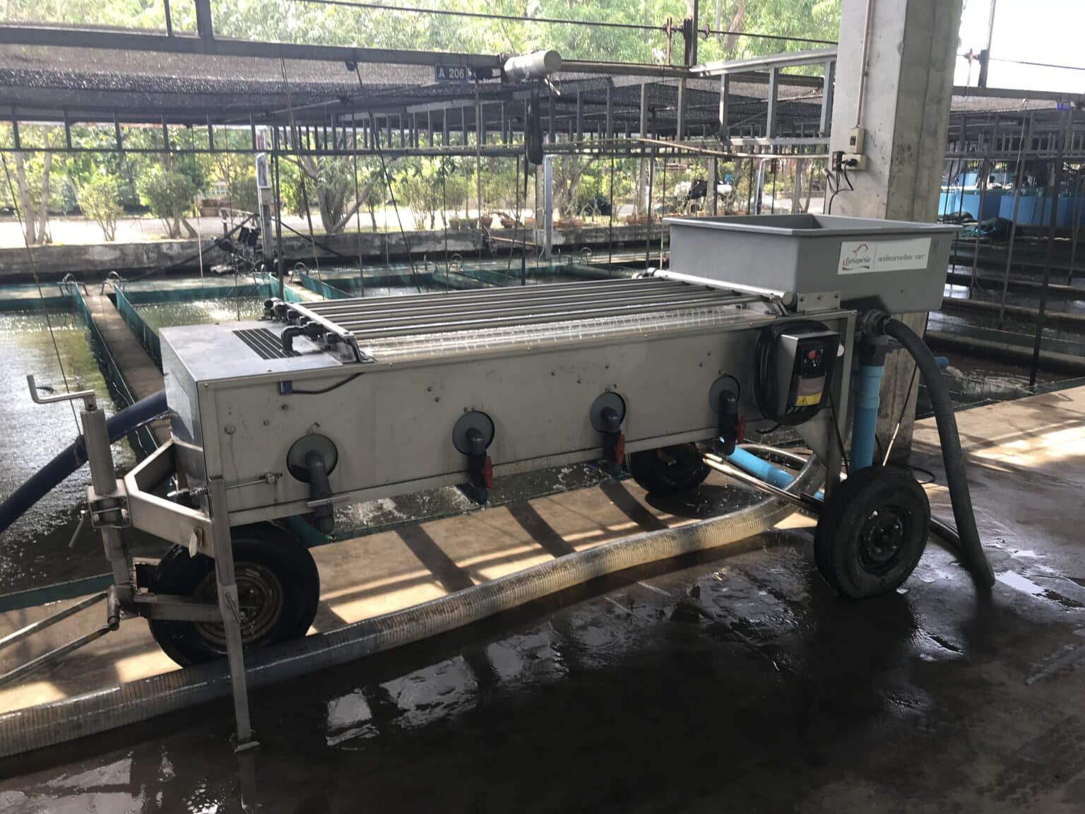 Helios 10 Fish grader - Faivre Aquaculture