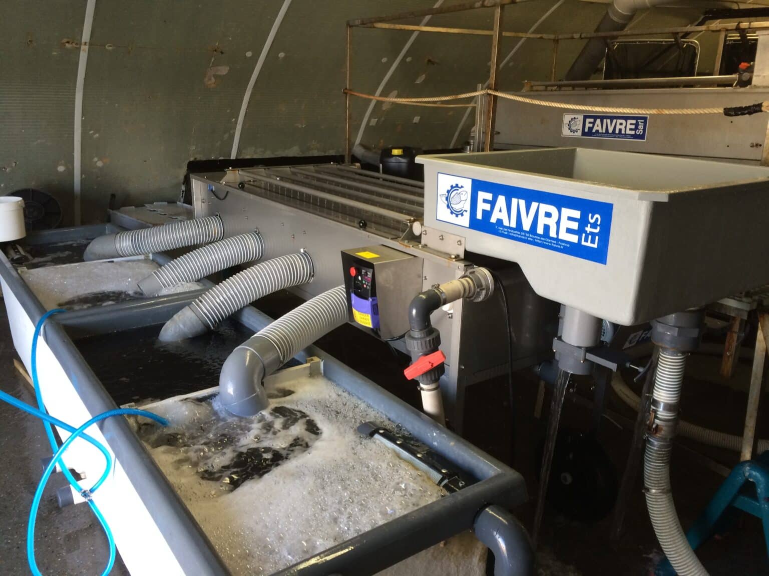 Helios 10 Fish grader - Faivre Aquaculture