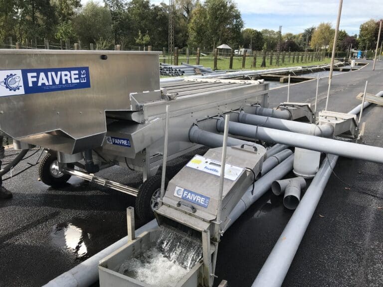Helios 400 Fish grader - Faivre Aquaculture